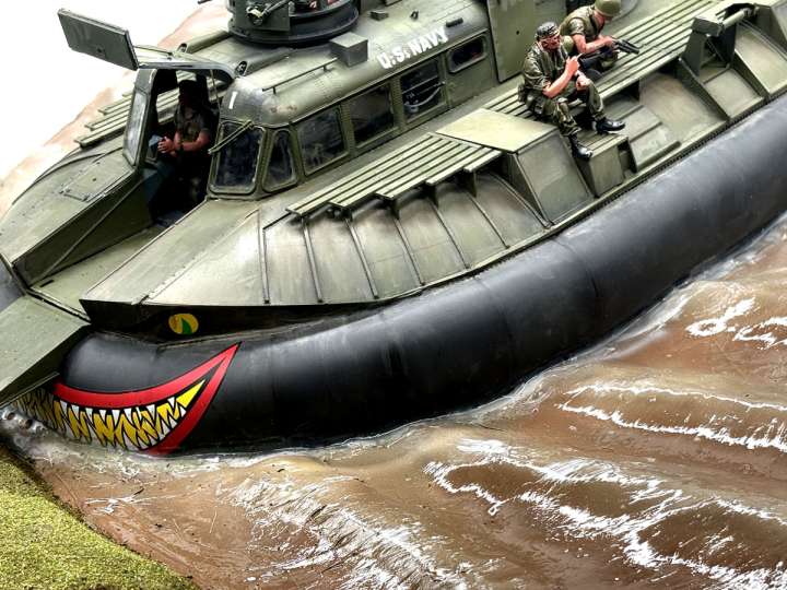 PACV完成！艇体をウェザリングしてジオラマを仕様変更【達人のプラモ術＜米海軍PACV後期型＞】 | ＆GP